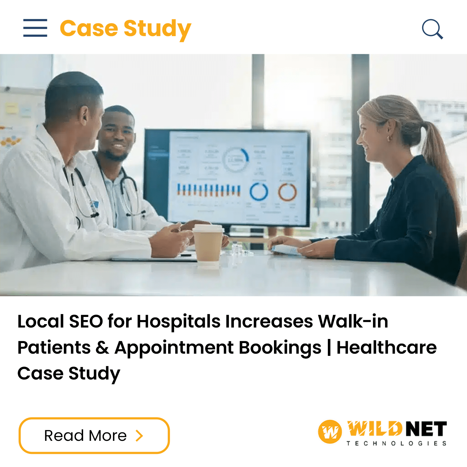 Local SEO for Hospitals Increases Walk-in Patients & Appointment Bookings
